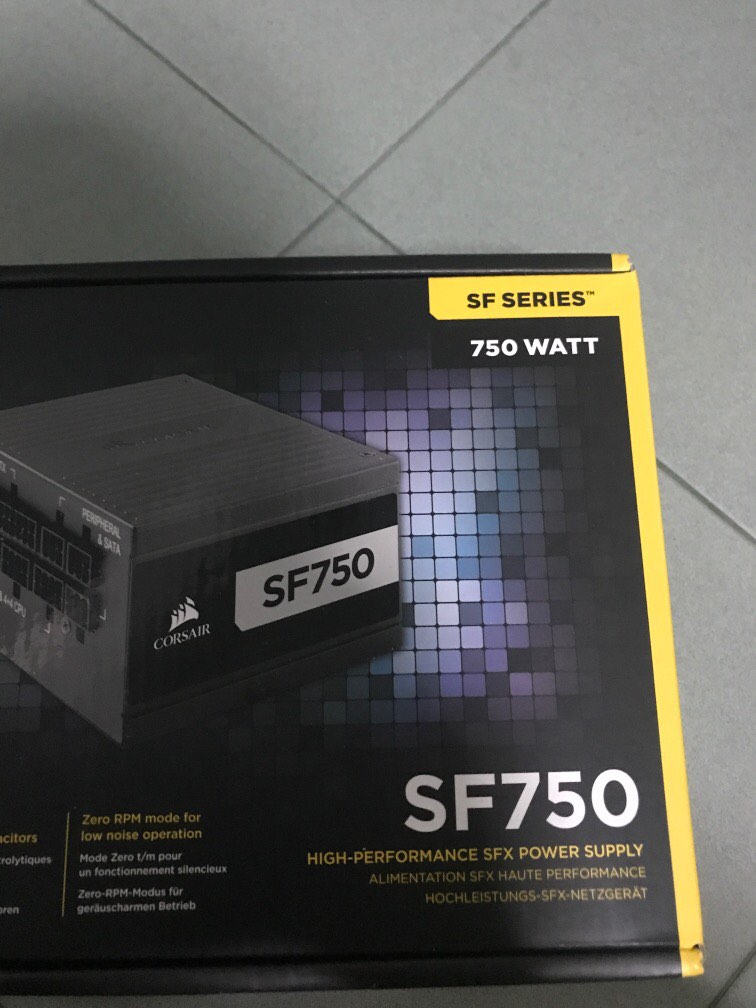 Corsair Platinum SF750 psu, Computers & Tech, Parts & Accessories ...