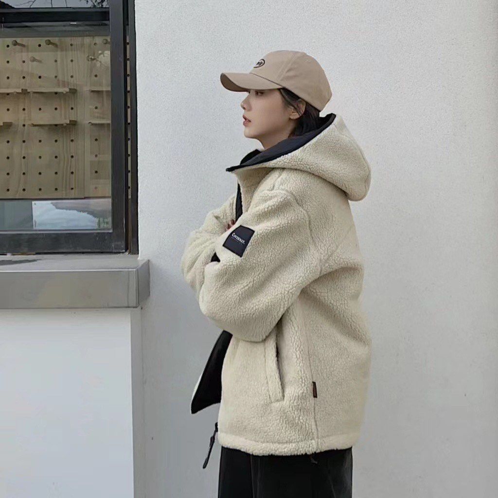 Covernat Unisex Reversible Hoodie Jacket, Women's Fashion, Coats ...