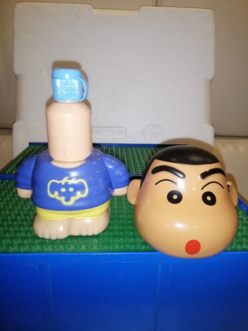 Crayon Shin Chan shampoo bottle, Hobbies & Toys, Toys & Games on Carousell