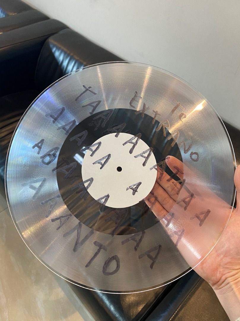 Custom Made Vinyl Record Mixtape 12" 10" 7" LP Two Sided Black/Clear ...