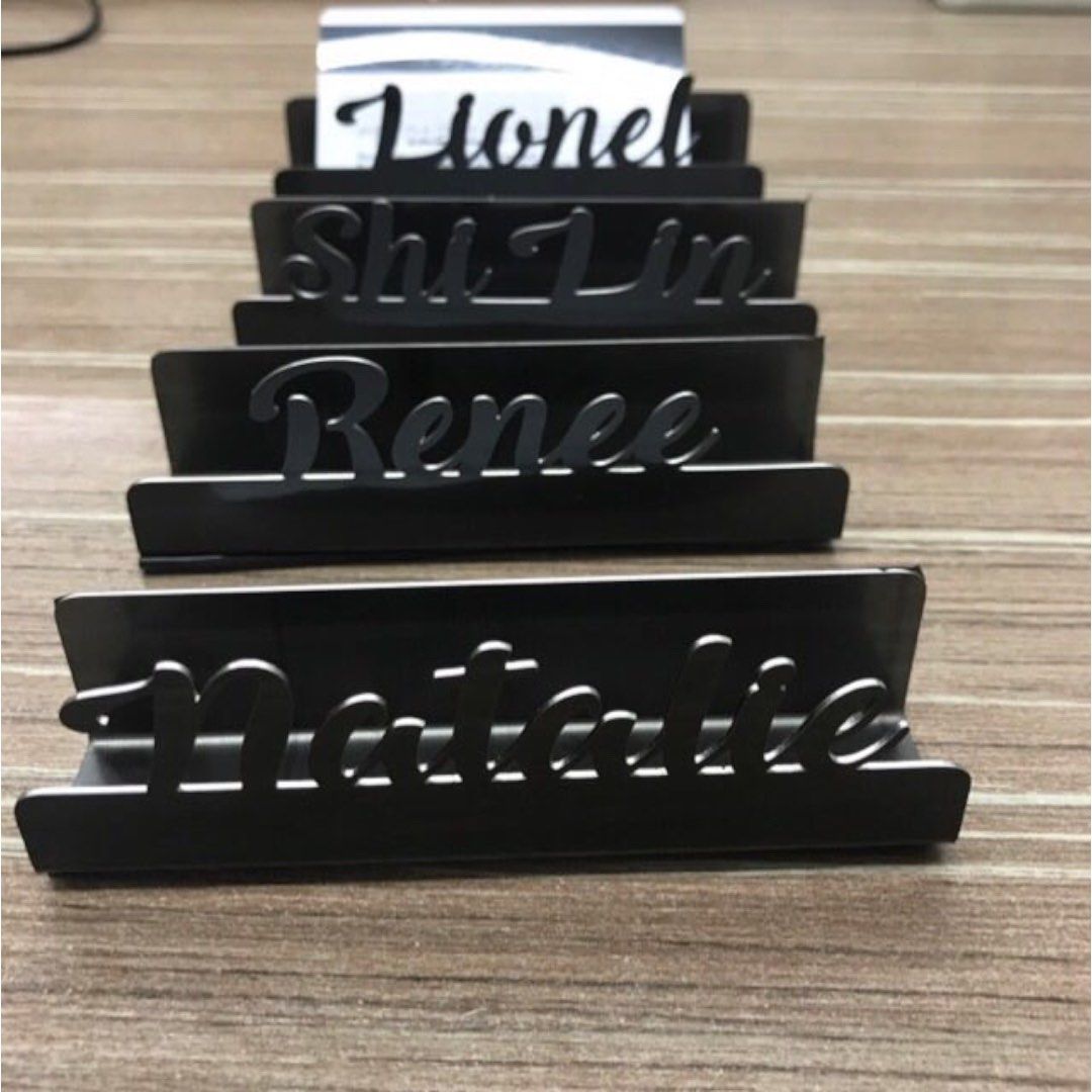 Customisation Namecard Holder, Hobbies & Toys, Stationery & Craft, Other Stationery & Craft on ...