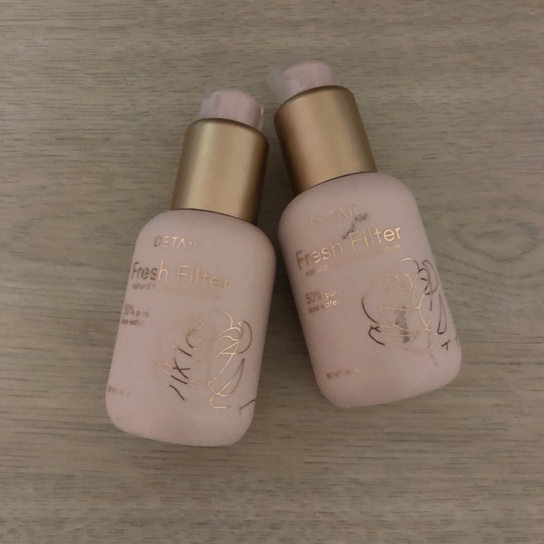 Detail Cosmetics Fresh Filter Foundation (Creme & Macadamia) on Carousell