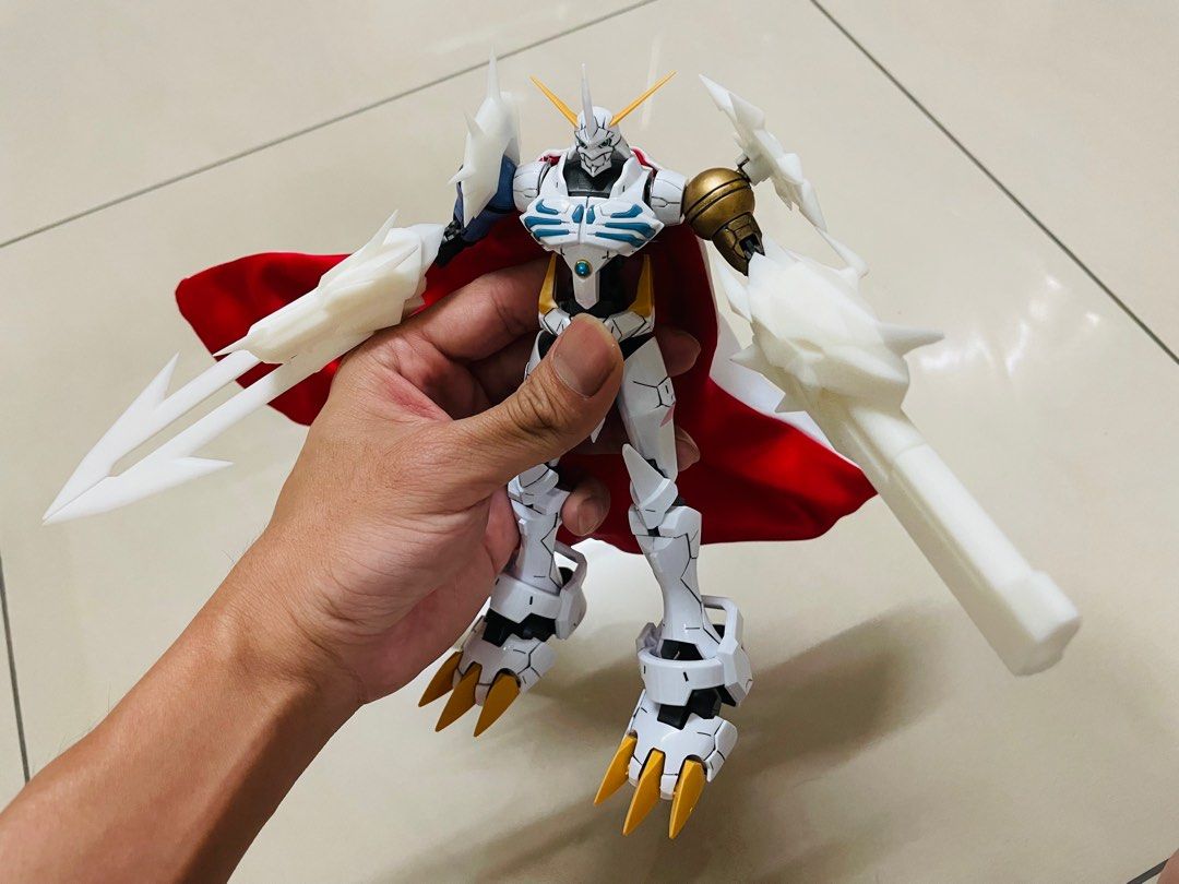 Digimon Figure Rise Standard Omegamon Alter-S parts, Hobbies & Toys ...