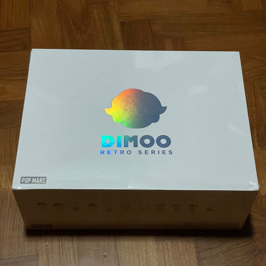 Dimoo Retro Series POP MART Full Set Sealed Blind Box Action Figures ...