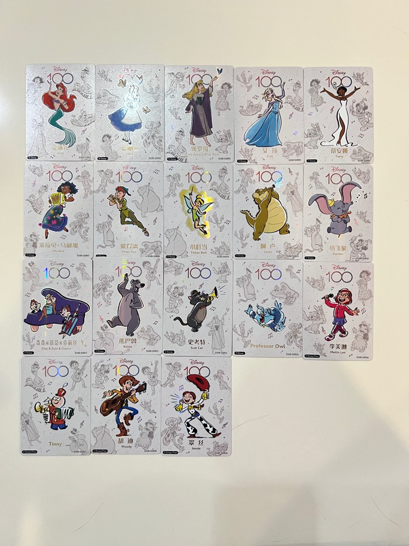 DISNEY100 Card Fun SSR, Hobbies & Toys, Toys & Games on Carousell