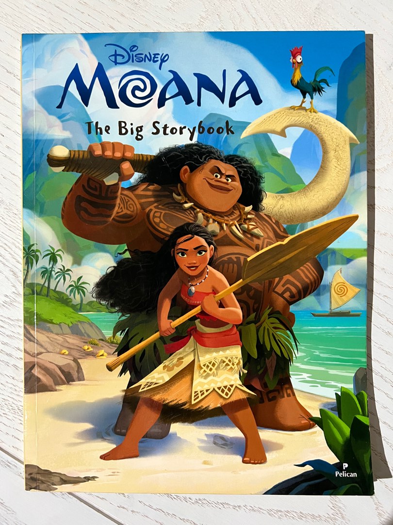 Disney Moana The Big Storybook, Hobbies & Toys, Books & Magazines ...