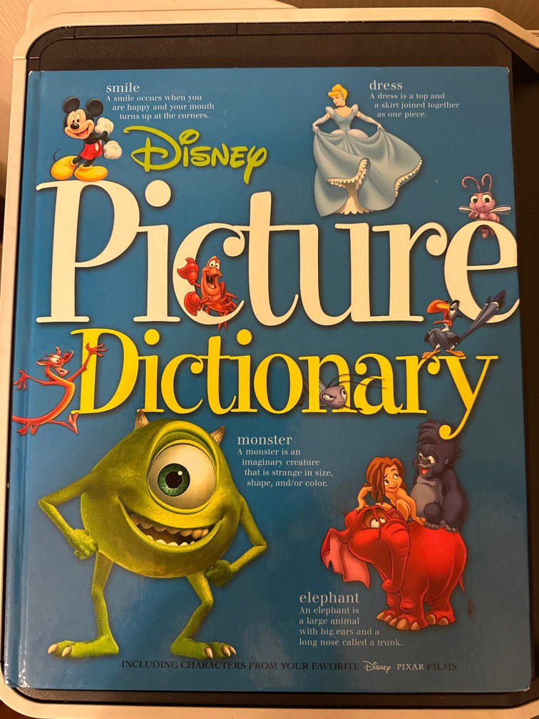 Disney picture dictionary for kids, Hobbies & Toys, Books & Magazines ...