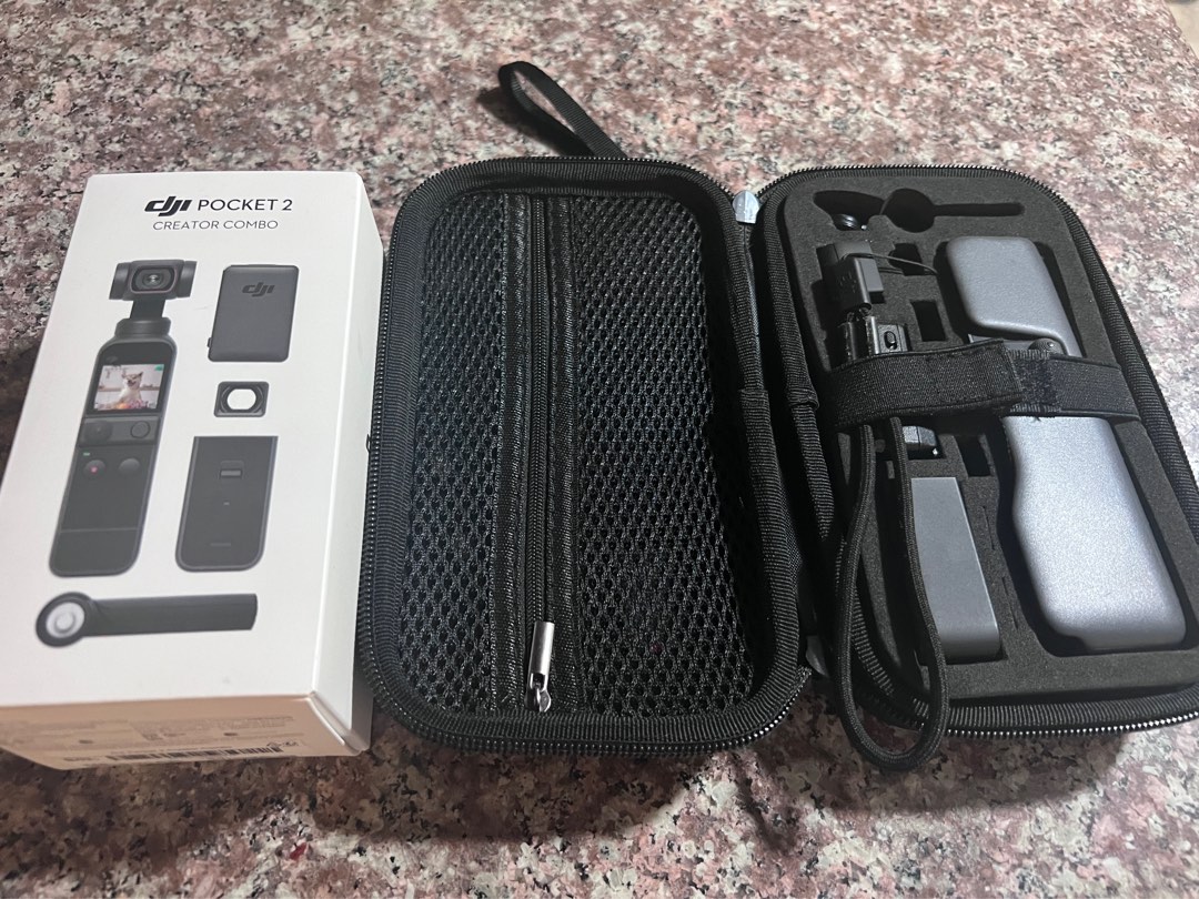 DJI Pocket 2 Creator Combo complete set with accesories, Photography ...