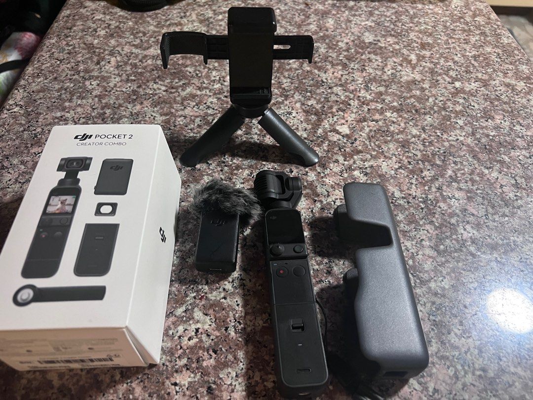 DJI Pocket 2 Creator Combo complete set with accesories, Photography ...