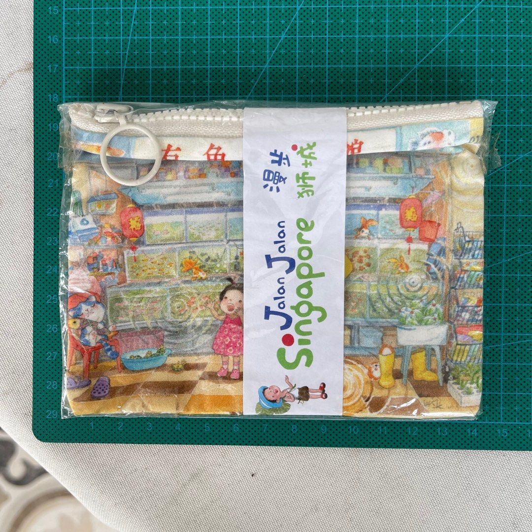 Dompet Koin Wallet Coin Pouch ‘Jalan jalan singapore’ ORIGINAL - New ...