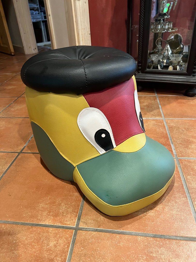 Donald Duck Stool, Furniture & Home Living, Home Decor, Other Home ...