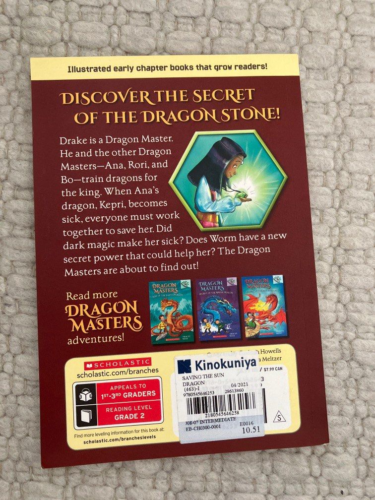 Dragon Master (Saving the Sun Dragon), Hobbies & Toys, Books ...