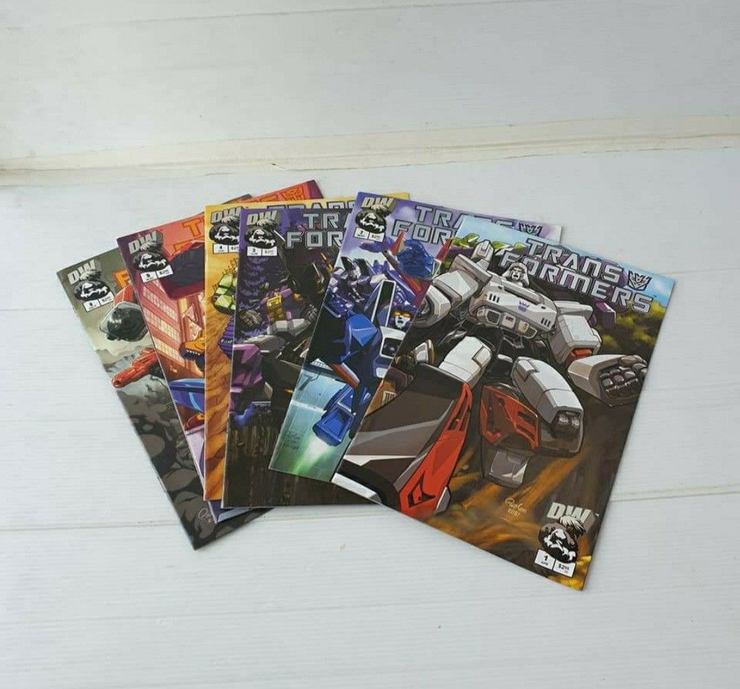 dreamwave transformers 6 part story arc dw book, Hobbies & Toys, Books ...