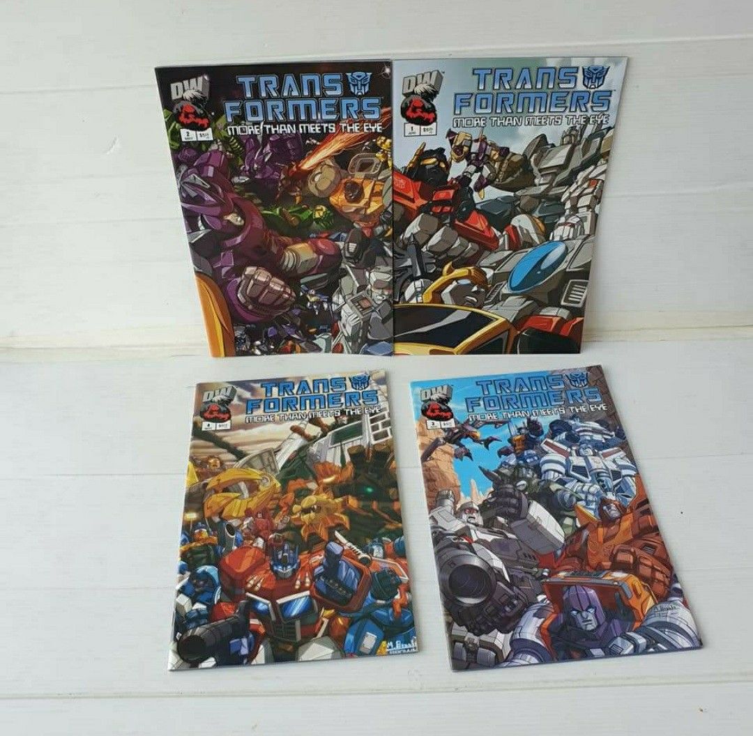 DREAMWAVE COMIC TRANSFORMERS MORE THEN MEETS THE EYE ISSUE # 1 TO #8 ...