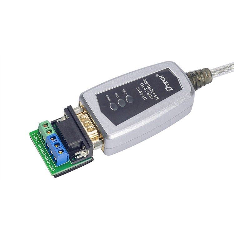 DTECH USB To RS485 RS422 Converter 9-Pin Serial Adapter Cable USB to rs422 Serial Port Module ...