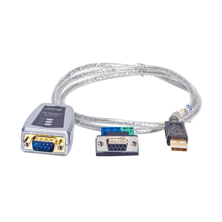 DTECH USB To RS485 RS422 Converter 9-Pin Serial Adapter Cable USB to rs422 Serial Port Module ...
