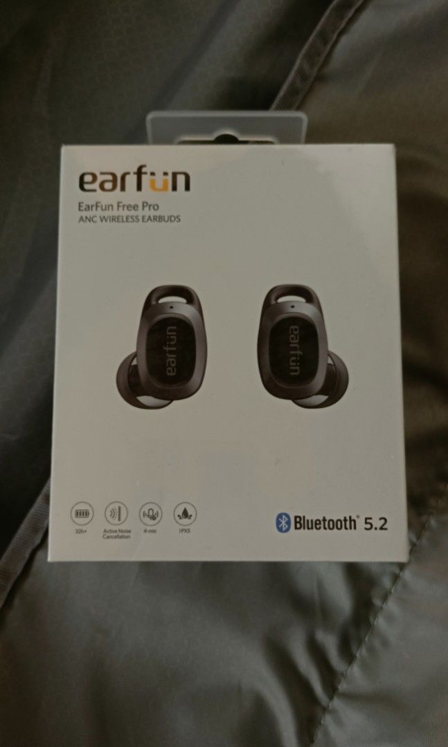 Earfun Free Pro- Black, Audio, Earphones on Carousell
