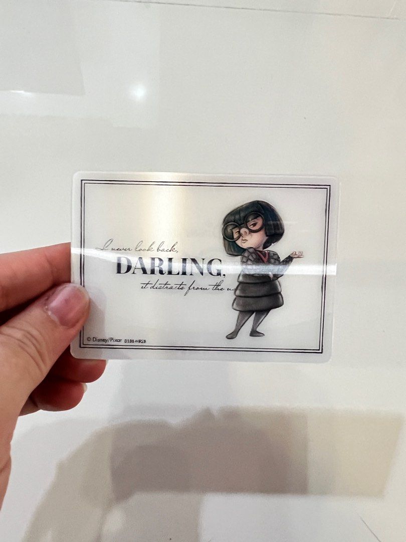 EDNA incredibles lenticular Disney100 Card Fun, Hobbies & Toys, Toys ...