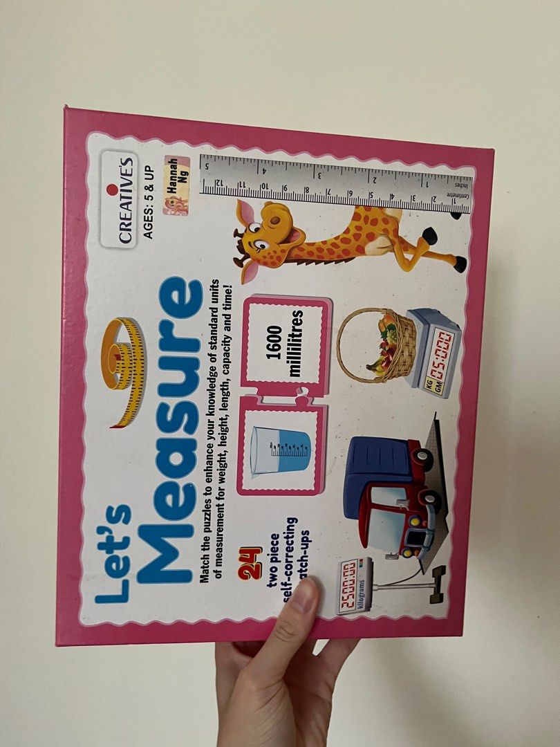 Educational Toys (Fractions/Measurements/Money), Hobbies & Toys, Toys ...