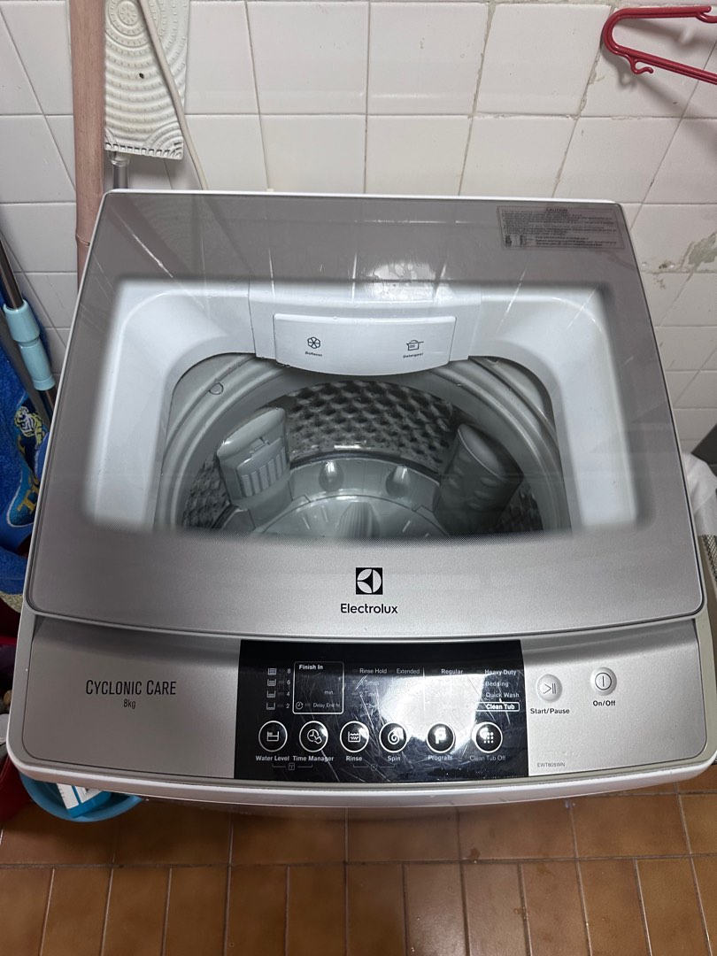 Electrolux 8KG Top Load Washing Machine, TV & Home Appliances, Washing ...