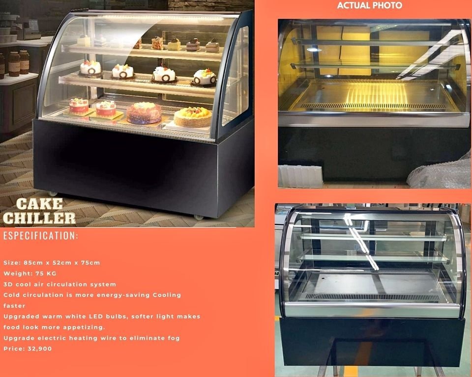 EP-48 CAKE CHILLER 3LAYERS TABLE/COUNTER TOP on Carousell