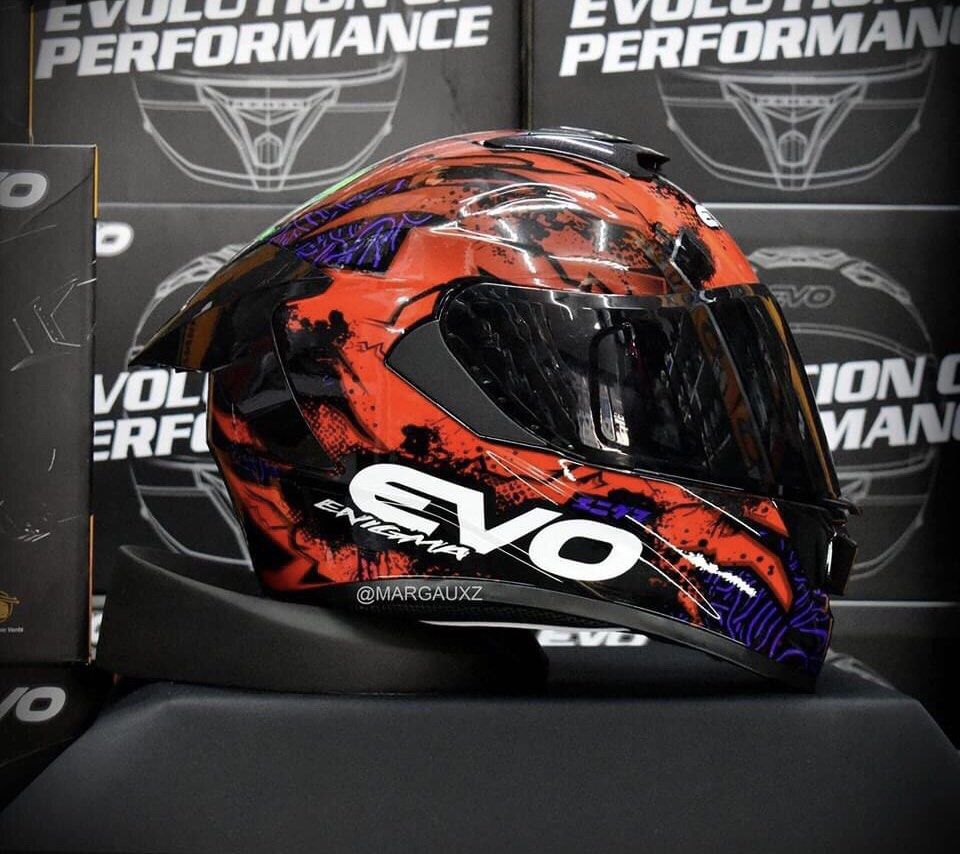 EVO HELMET RIOT ORIGINAL on Carousell