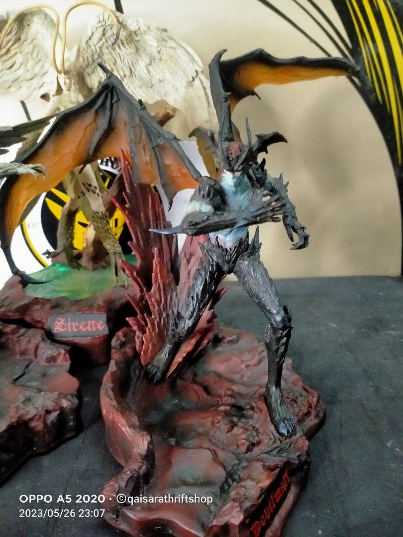 EX-F FIGURE SET OF 3 DEVILMAN,SERINE&SATAN, Hobbies & Toys, Toys ...