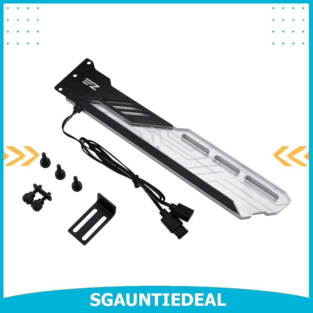 EZDIY-FAB RGB GPU Holder 5V 3-Pin Colorful RGB Graphics Card GPU ...