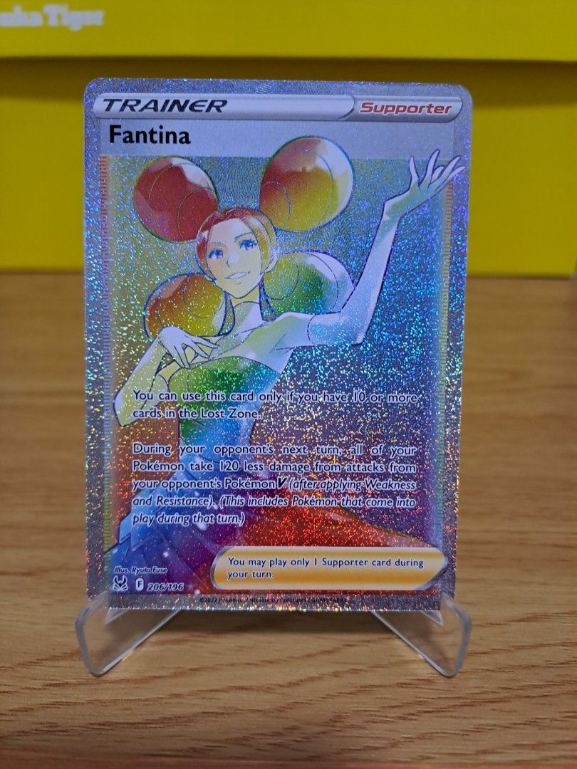 Fantina Rainbow Rare Pokemon Card, Hobbies & Toys, Toys & Games on ...