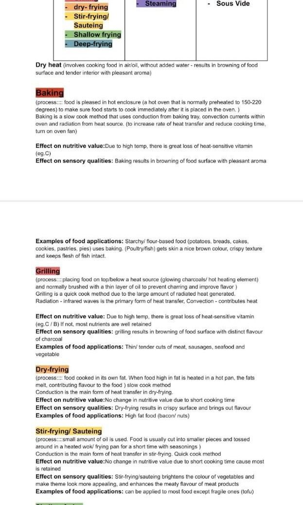 FCE/FNN/NFS Online Exam Study Revision Notes (EASY TO UNDERSTAND) O ...