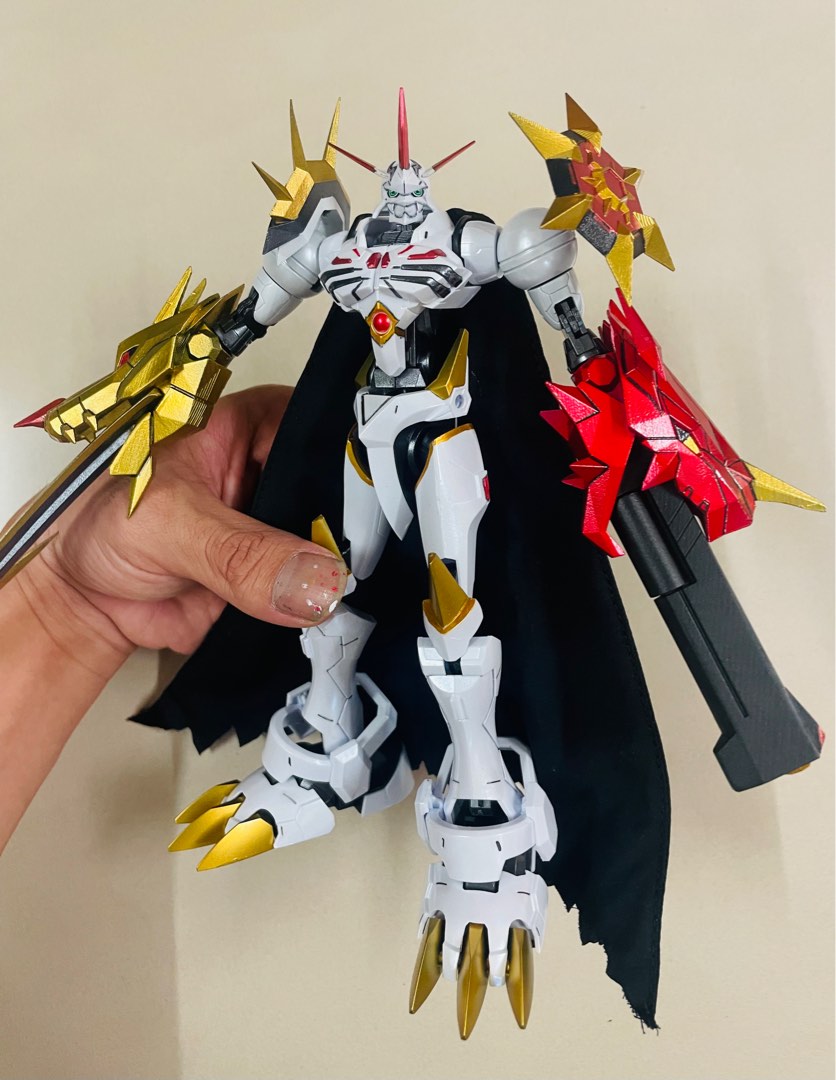 Digimon Figure Rise Standard Omegamon Alter-S parts, Hobbies & Toys ...