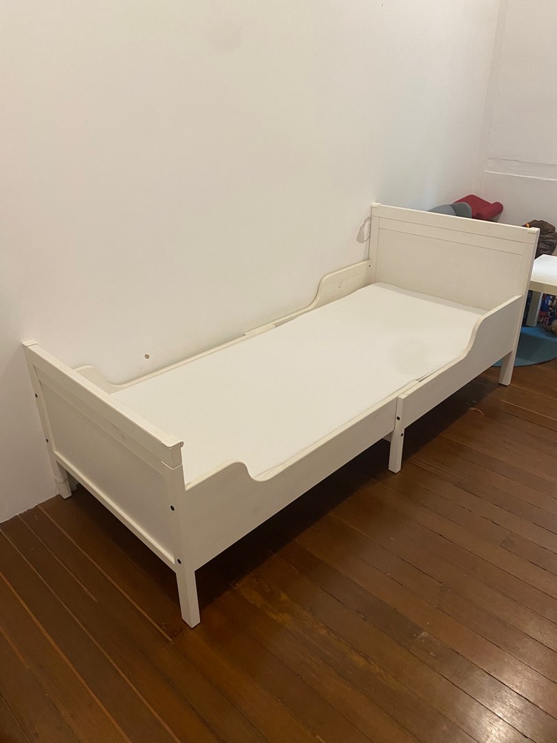 FREE TODAY! Kids extendable IKEA bed, Furniture & Home Living ...