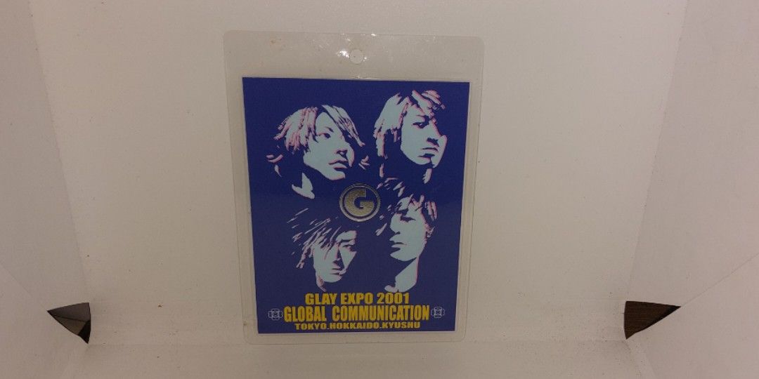 Glay Expo 2001 Global Communication Tokyo Hokkaido Kyushu Collectible ...
