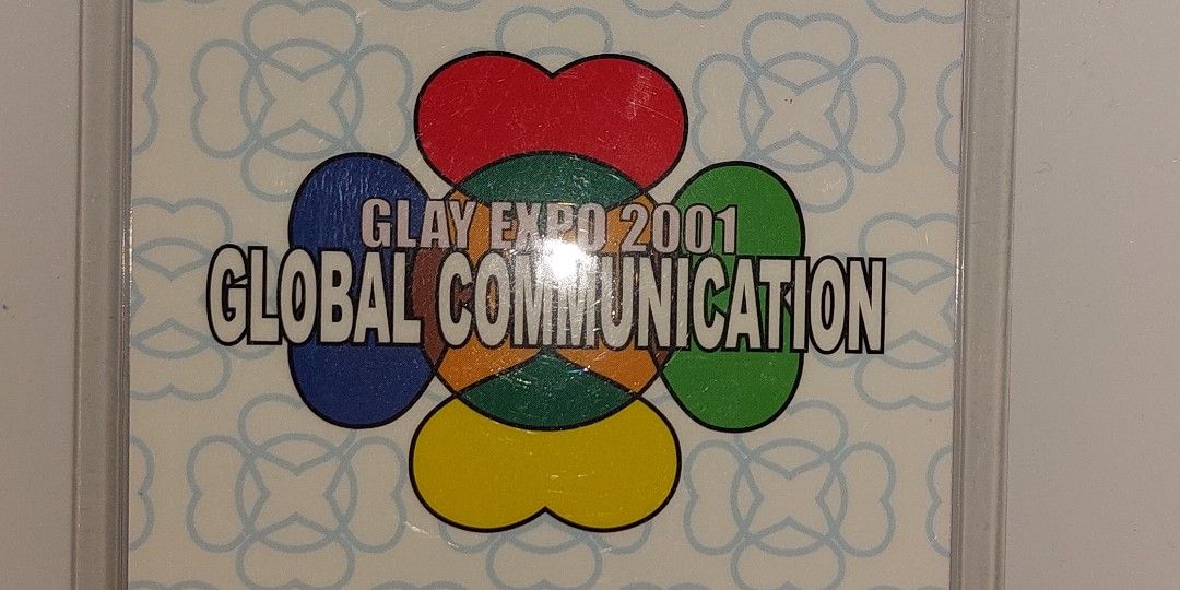 Glay Expo 2001 Global Communication Tokyo Hokkaido Kyushu Collectible ...