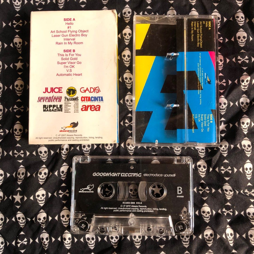 Goodnight Electric Electroduce Yourself Kaset Cassette, Hobbies & Toys, Music & Media, CDs ...