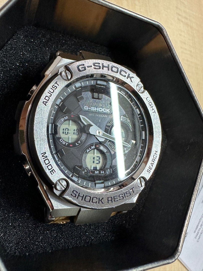 G-STEEL GST-S110 Tough Solar G-Shock Watch, Men's Fashion, Watches ...