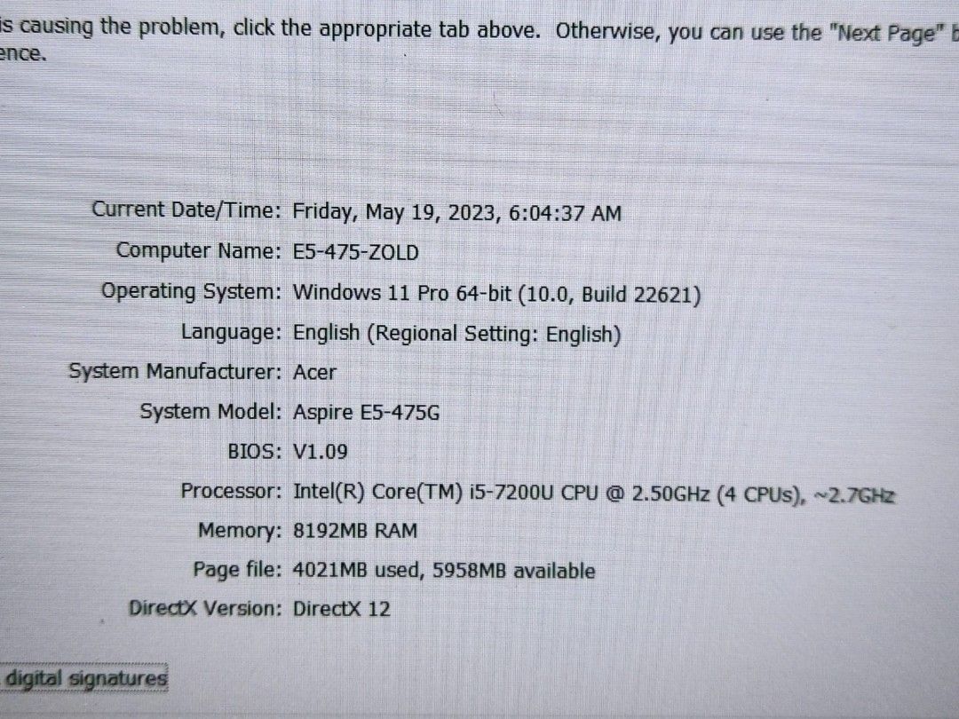 [GTA V PES] Yuk gas Laptop Render Acer E5-475 ZOLD GEN 7 RAM 8GB DDR4 SSD+HDD DUAL VGA Nvidia ...