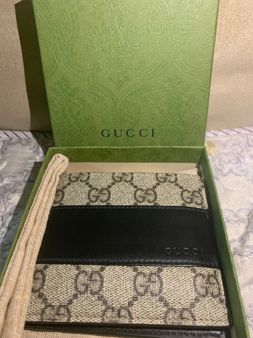 Gucci Supreme Wallet, Luxury, Bags & Wallets on Carousell