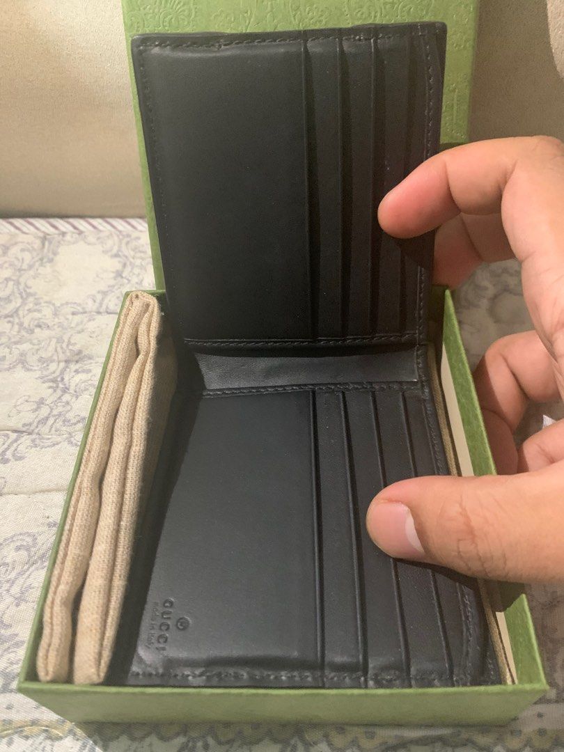 Gucci Supreme Wallet, Luxury, Bags & Wallets on Carousell