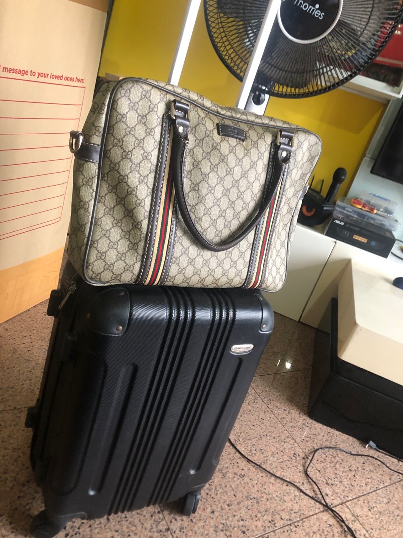 Gucci Travel / laptop bag, Computers & Tech, Parts & Accessories, Laptop Bags & Sleeves on Carousell