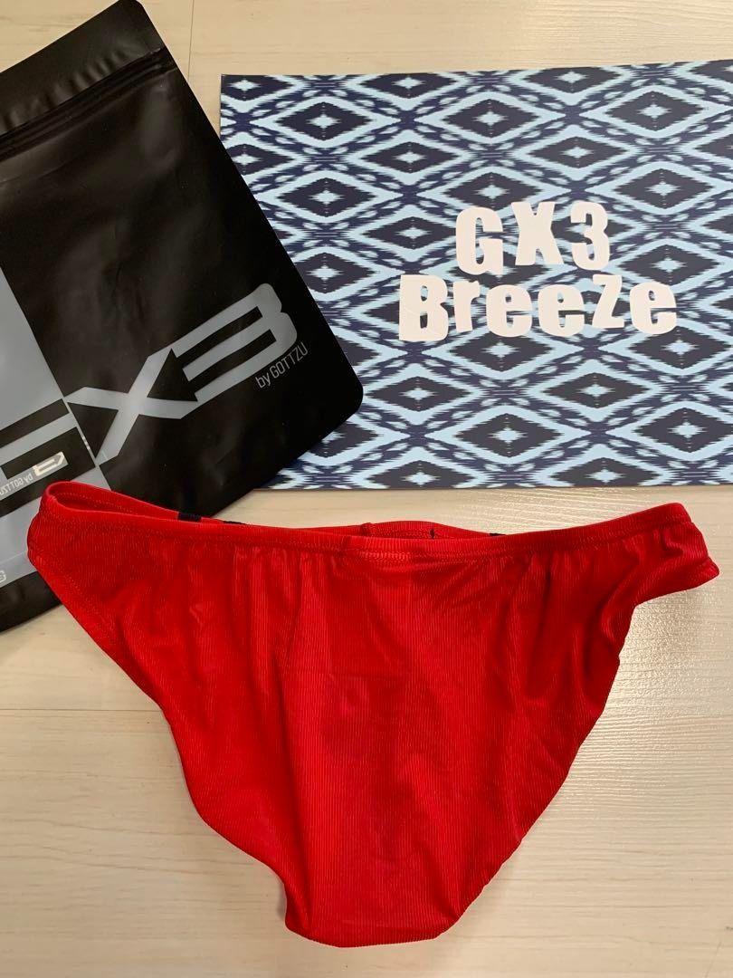 GX3 PRIME SKIN Ultra V Bikini - Red, Men's Fashion, Bottoms, New Underwear on Carousell