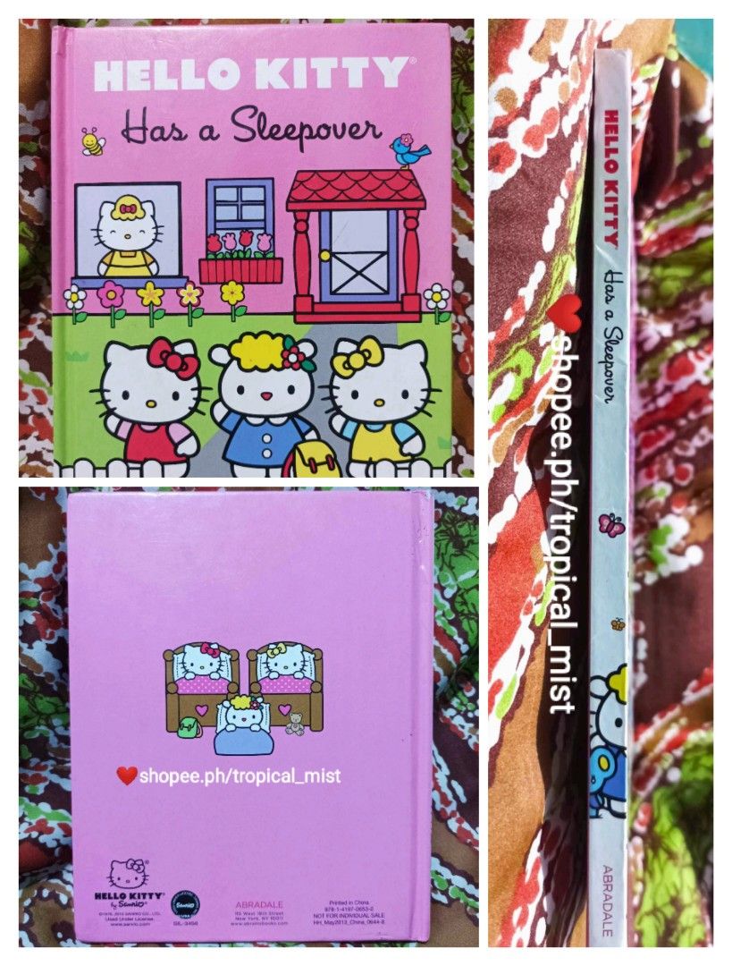 Hello Kitty Has a Sleepover HB by Sanrio Co Ltd., Hobbies & Toys, Books ...