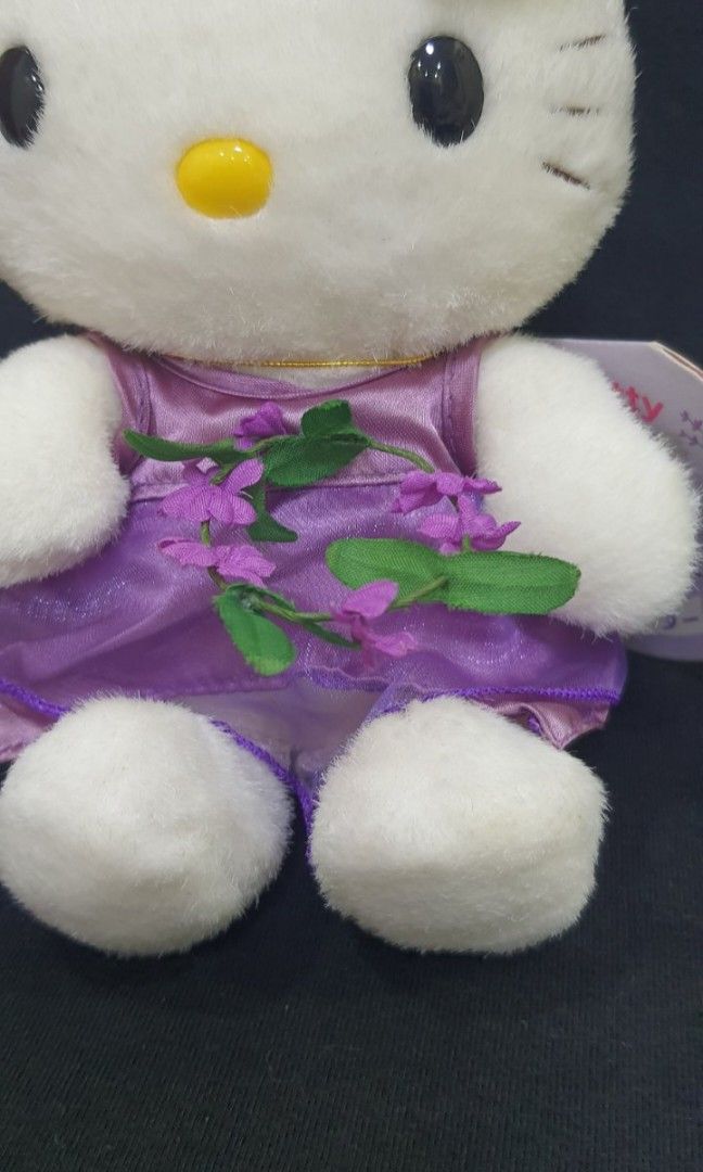 Hello Kitty Lavender Vintage Plush on Carousell