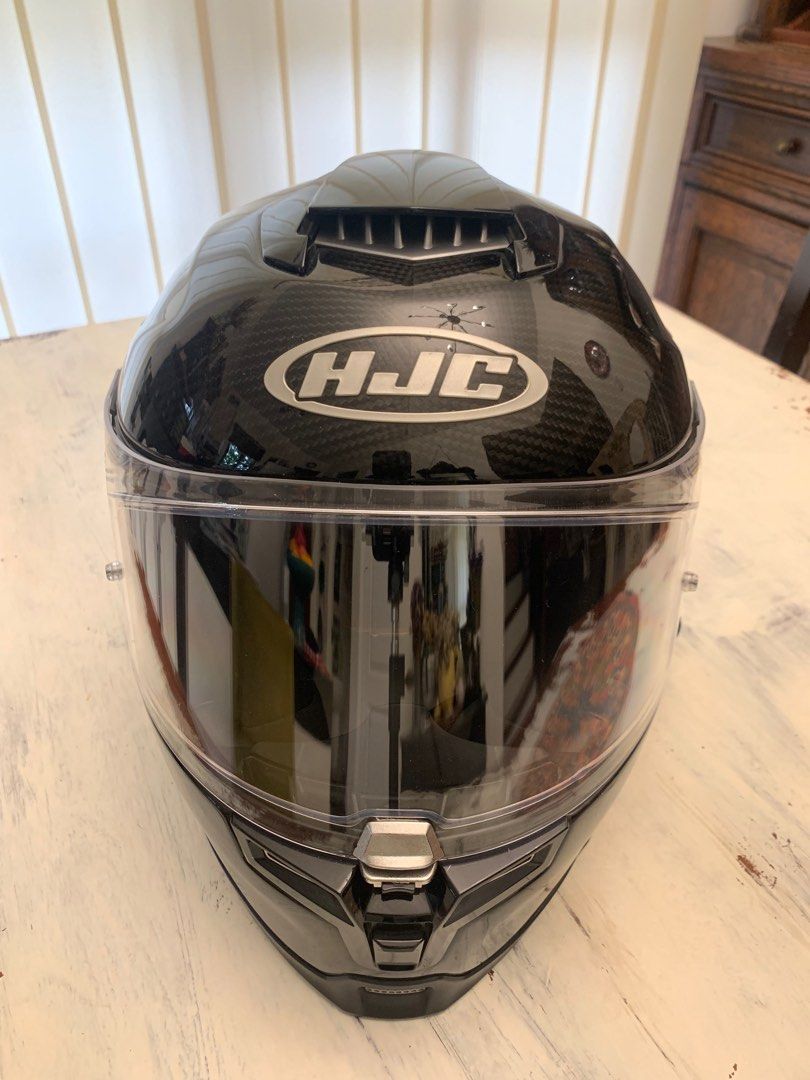 Helmet HJC RPHA 70 Carbon with Cardo, Motorbikes, Motorbike Parts ...
