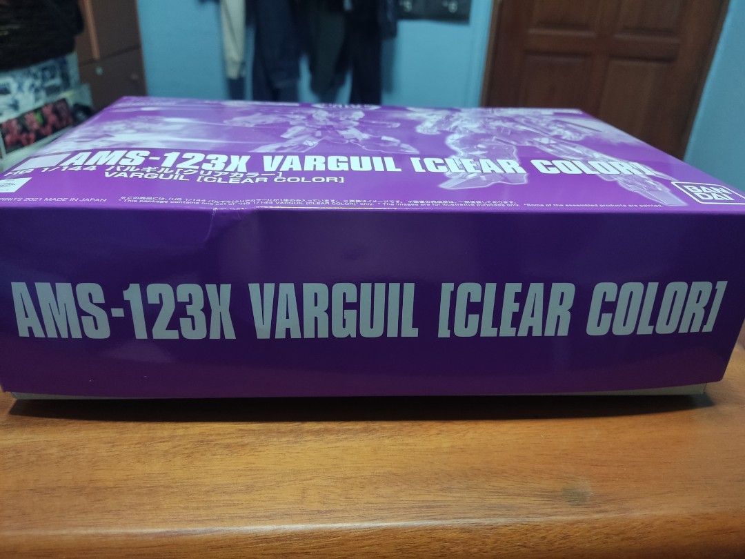 HG Varguil Clear Ver PBandai Gundam, Hobbies & Toys, Toys & Games on ...