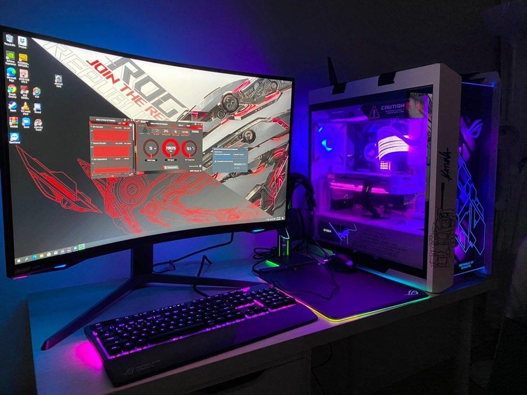 High End PC with Gaming Monitor To Let Go Cheap, Computers & Tech ...