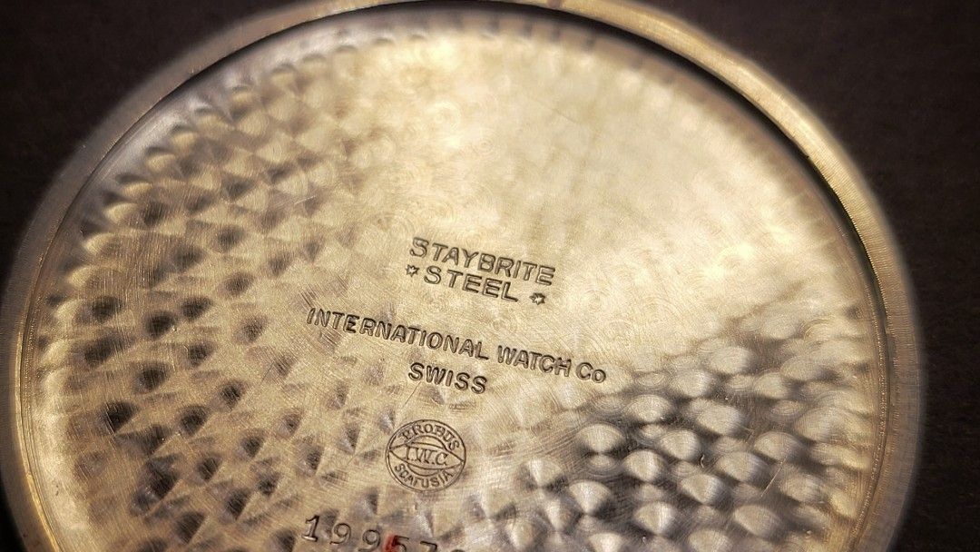 Vintage Very High grade IWC chronometer EXTRA Cal 95 pocket watch ...