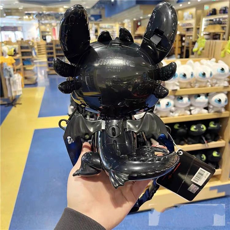 Authentic How to Train Your Dragon Tiktok famous Toothless Cute Popcorn ...