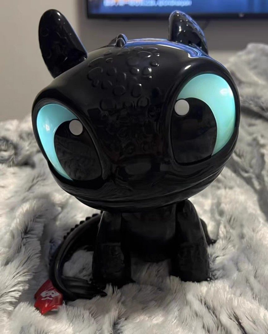 Authentic How to Train Your Dragon Tiktok famous Toothless Cute Popcorn ...