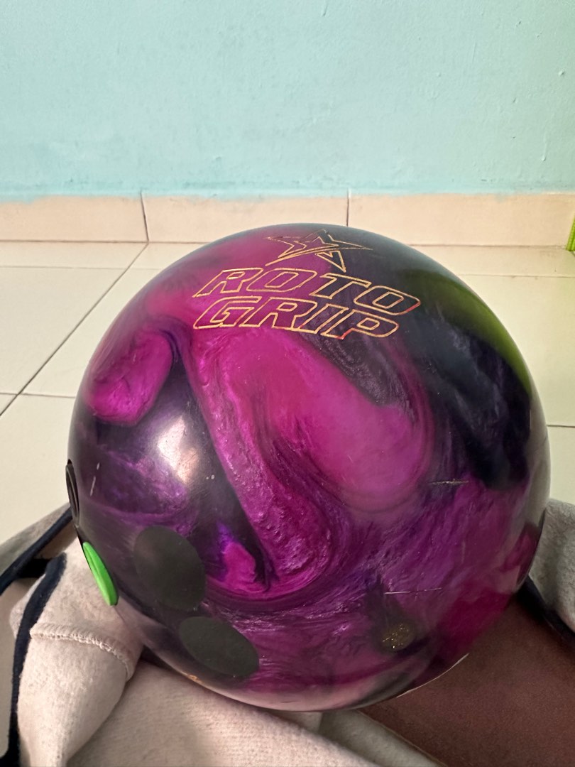 Hustle 3TP- Bowling ball, Sports Equipment, Sports & Games, Billiards ...